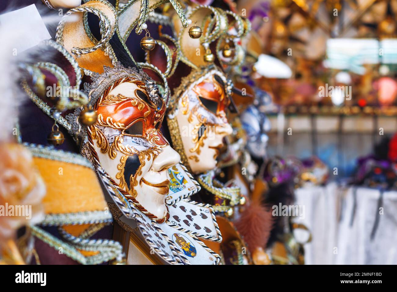 Typical carnival mask,custom of the feast in venice Stock Photo - Alamy