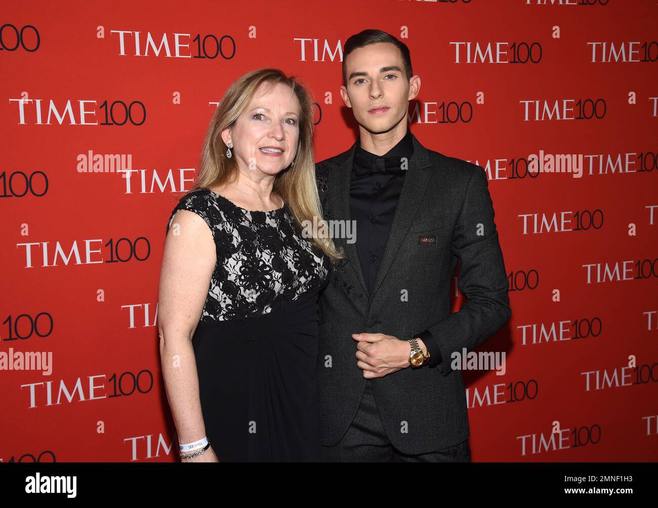 Kelly Rippon, left, and Adam Rippon attend the Time 100 Gala ...