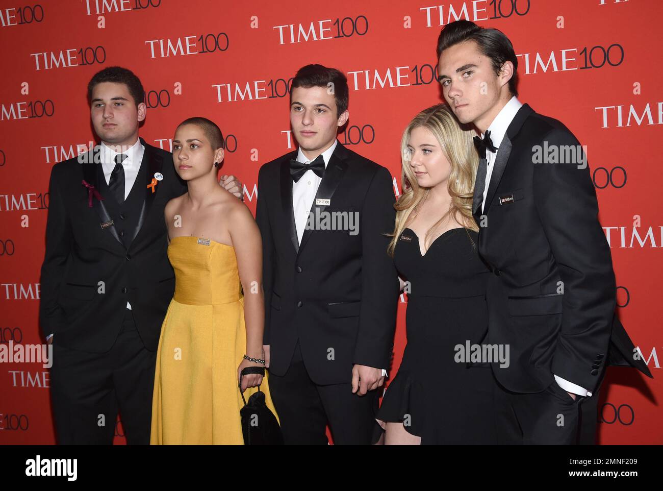 Parkland student activists Alex Wind, from left, Emma Gonzalez, Cameron ...