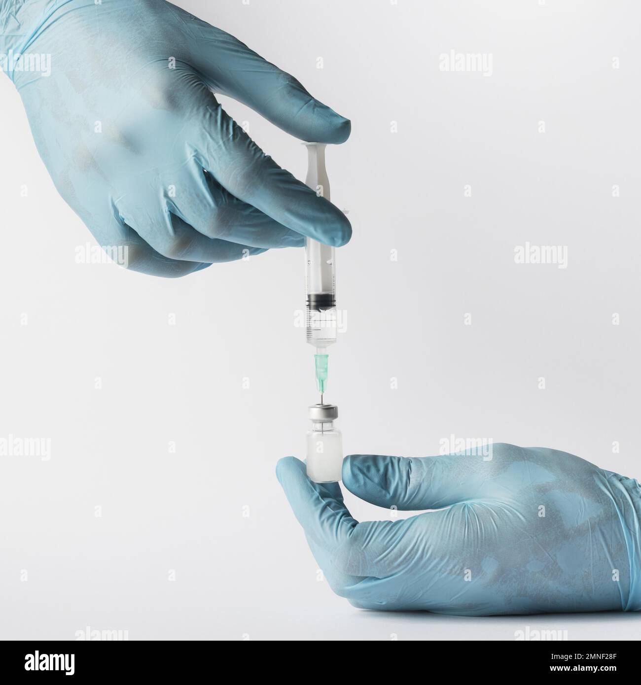 doctor putting vaccine syringe. Resolution and high quality beautiful ...
