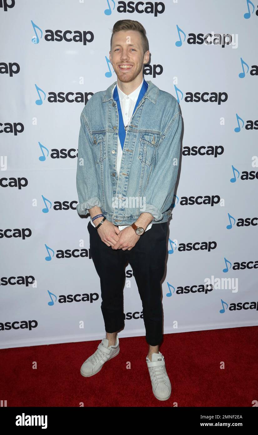 Jackson Foote, member of the pop duo Loote arrives at the 2018 ASCAP ...