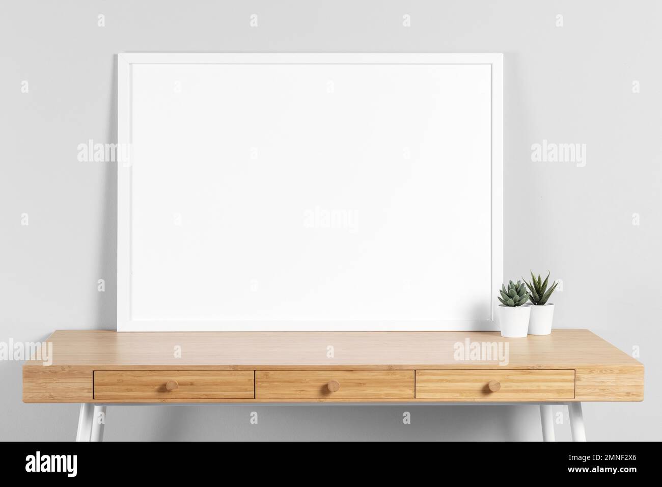 frame mock up table with plant. Resolution and high quality beautiful ...