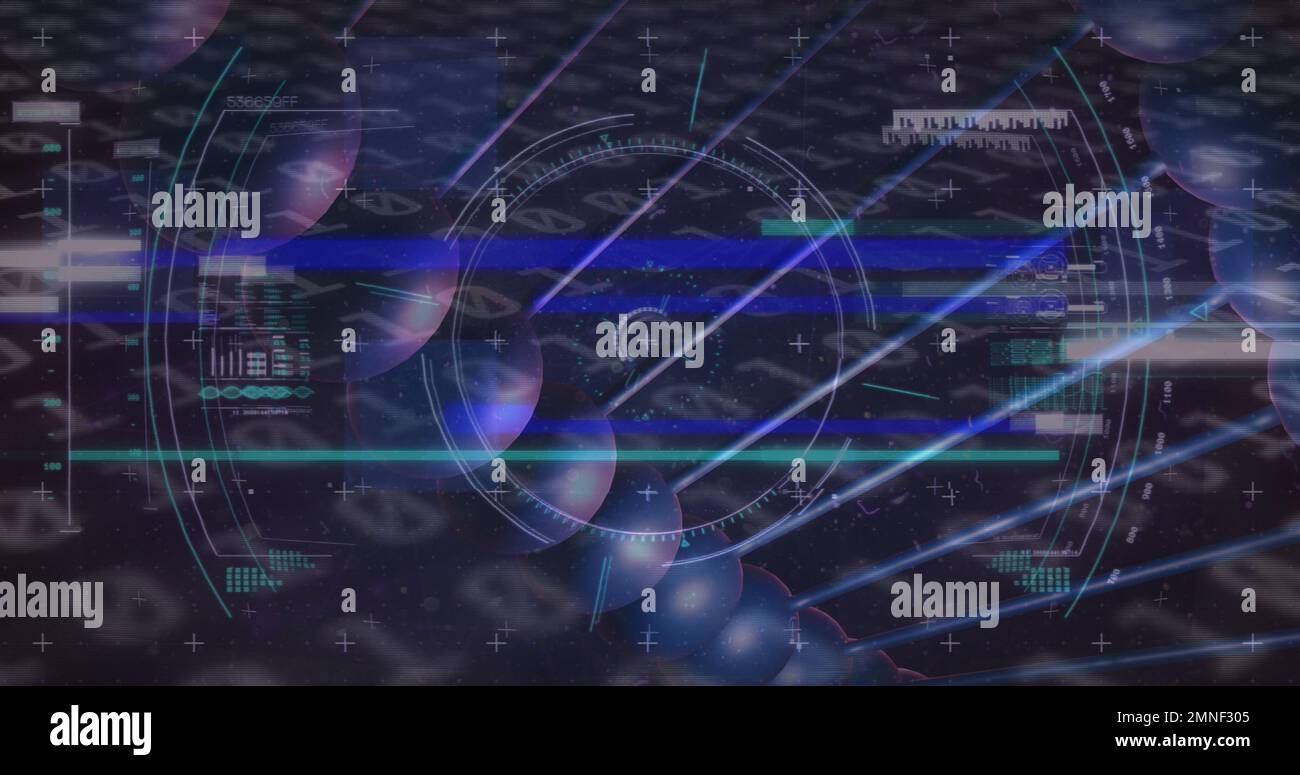 Composition Of Dna Strand Over Binary Coding Data Processing Stock 1955