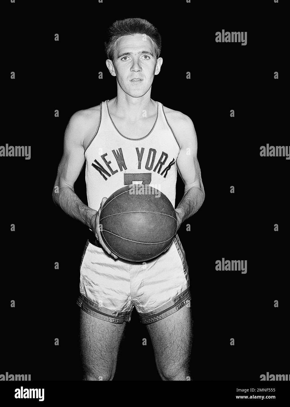 Ray Lumpp of the New York Knicks is pictured at the 69th Regiment ...