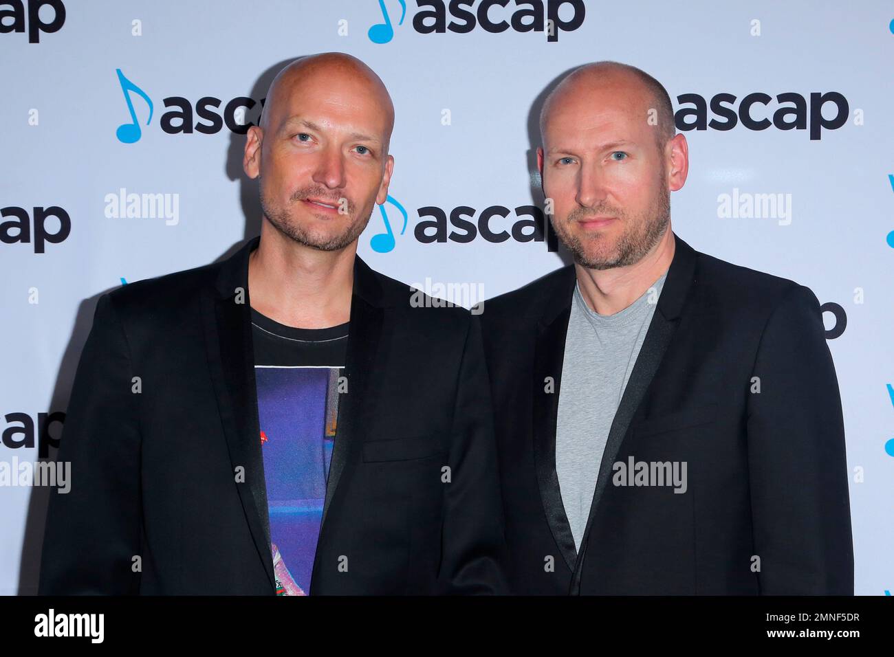 Mikkel Storleer Eriksen, left, and Tor Erik Hermansen both band members ...
