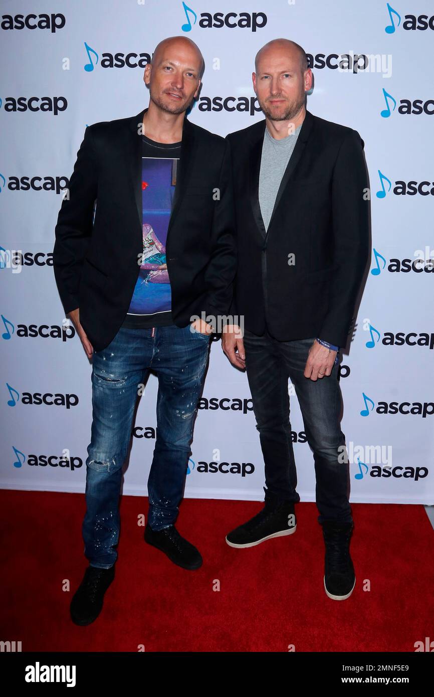 Mikkel Storleer Eriksen, left, and Tor Erik Hermansen both band members ...