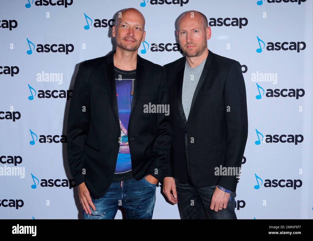 Mikkel Storleer Eriksen, left, and Tor Erik Hermansen both band members ...