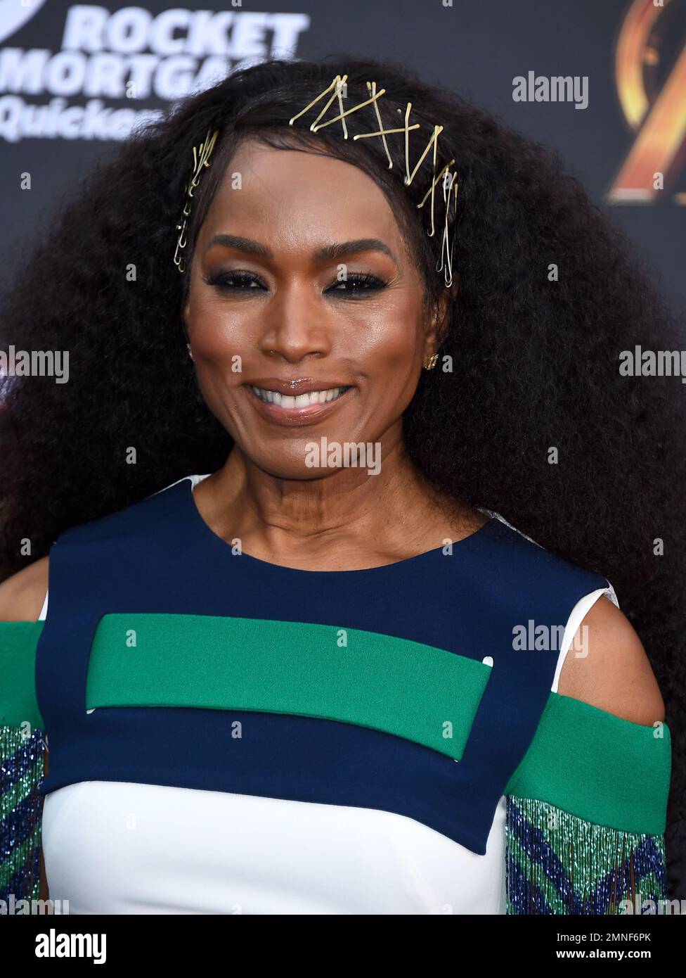 Angela Bassett arrives at the world premiere of "Avengers: Infinity War ...