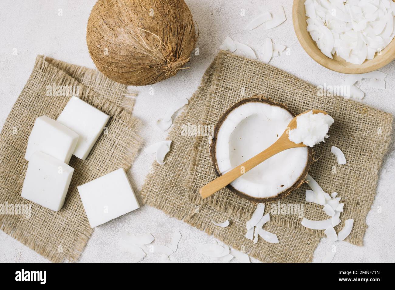 Coconut products hi-res stock photography and images - Alamy