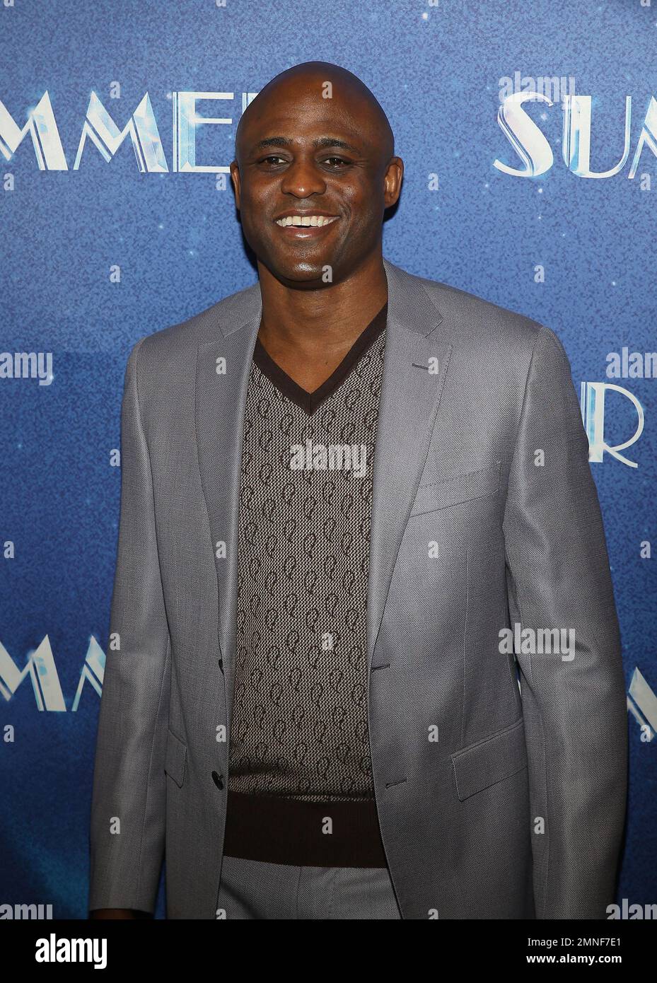 Actor Wayne Brady attends the opening night of "Summer: The Donna ...