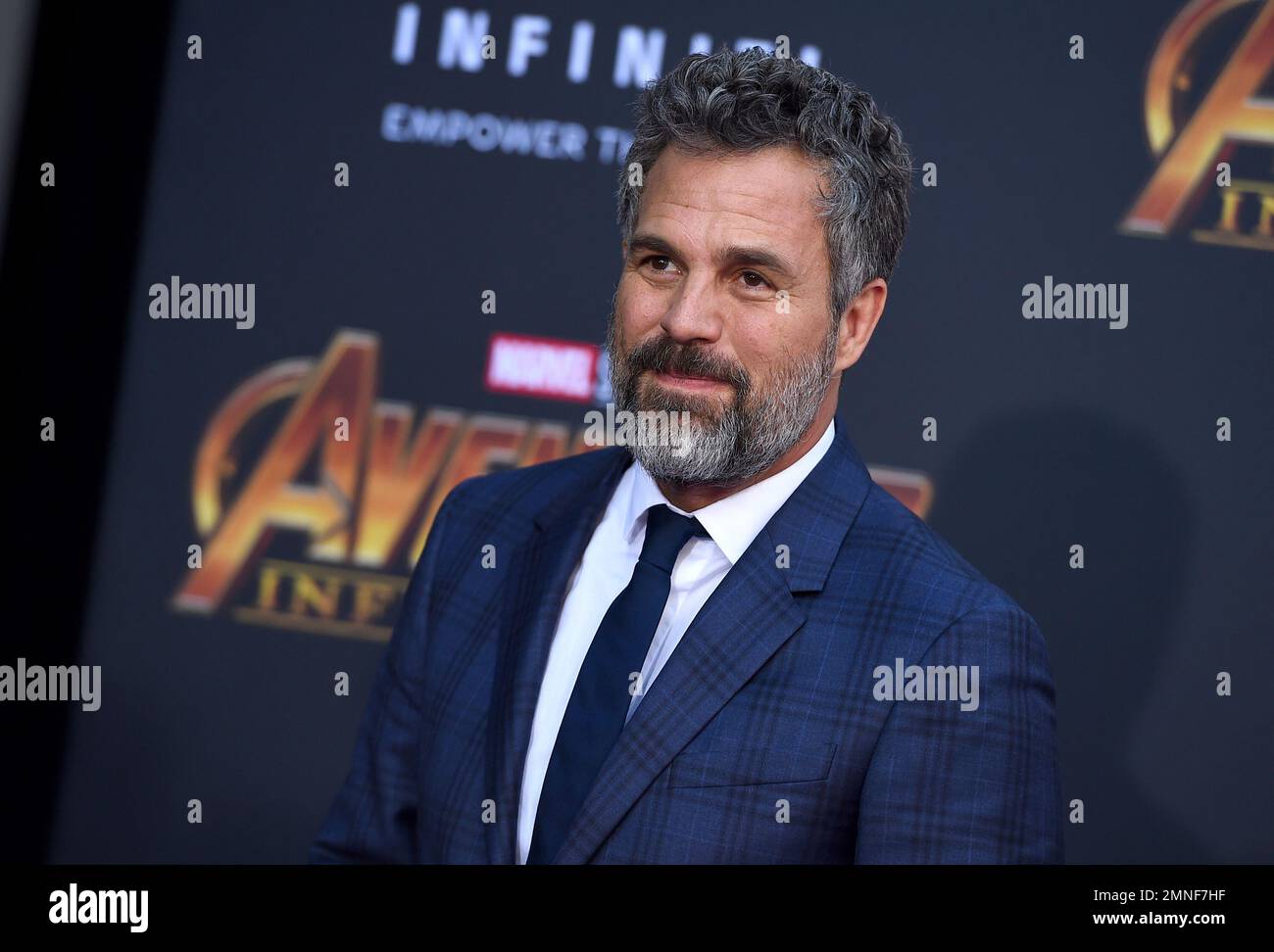 Mark Ruffalo arrives at the world premiere of "Avengers: Infinity War ...