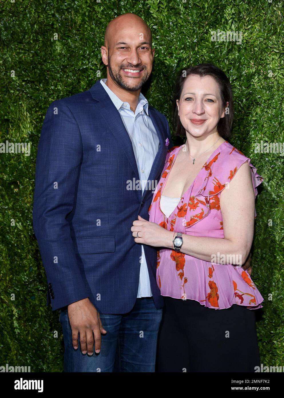 Actor Keegan-Michael Key and fiancee Elisa Pugliese attend the 13th ...