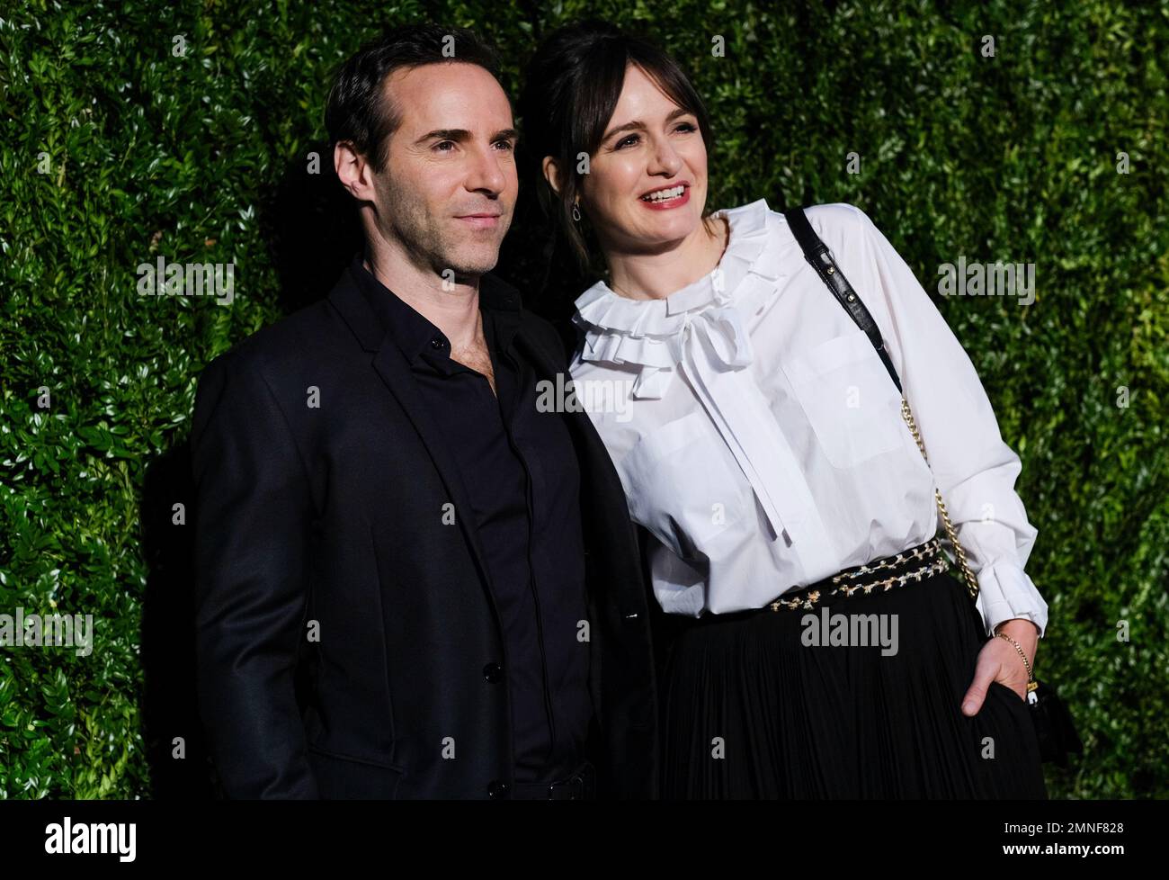 Actors Alessandro Nivola, left, and Emily Mortimer attend the 13th ...