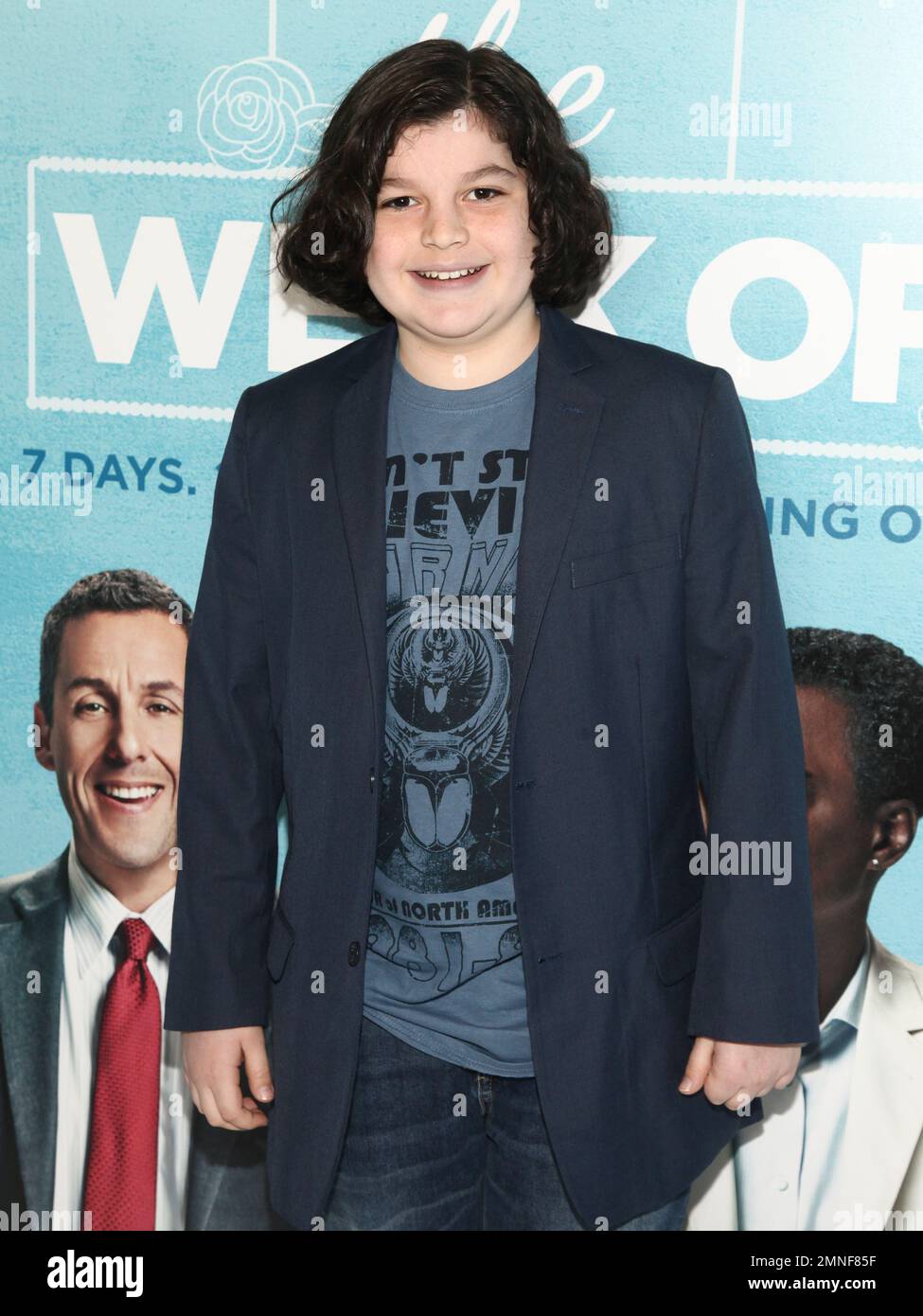 Griffin Santopietro attends the premiere of Netflix's "The Week Of" at ...