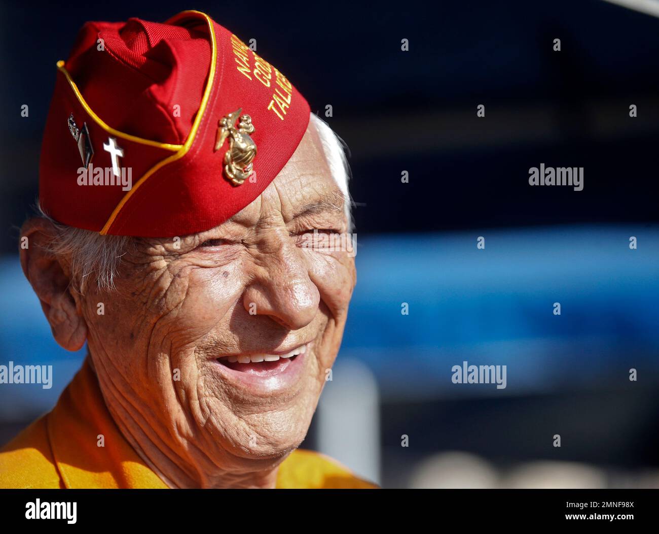File - In this Sept. 28, 2015, file photo, former United States Marine ...