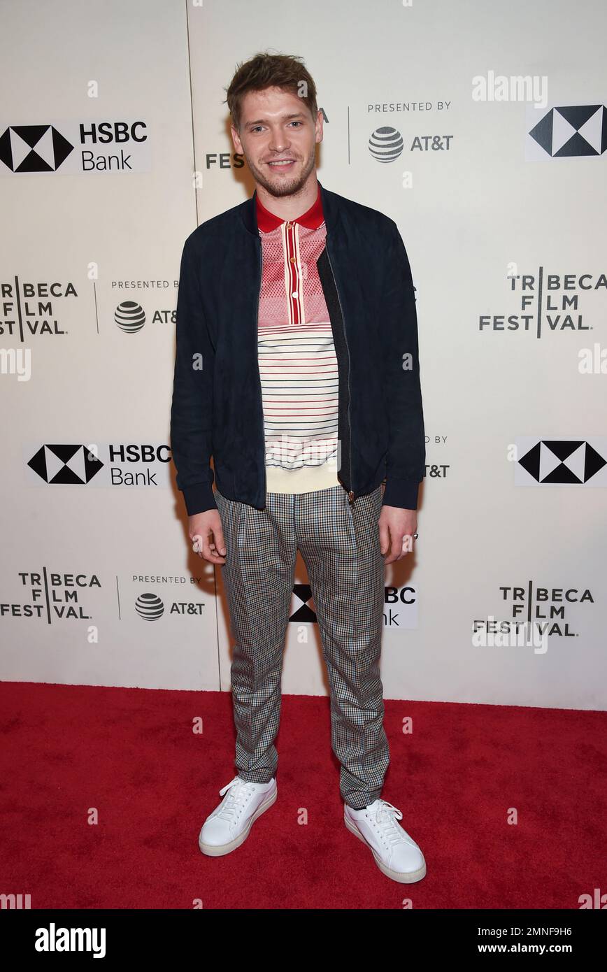 Billy Howle attends the premiere of "The Seagull" at BMCC Tribeca PAC ...