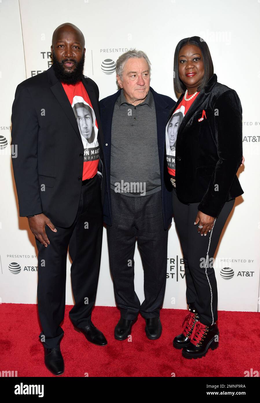 Trayvon Martin's parents Tracy Martin, left, and Sybrina Fulton pose ...