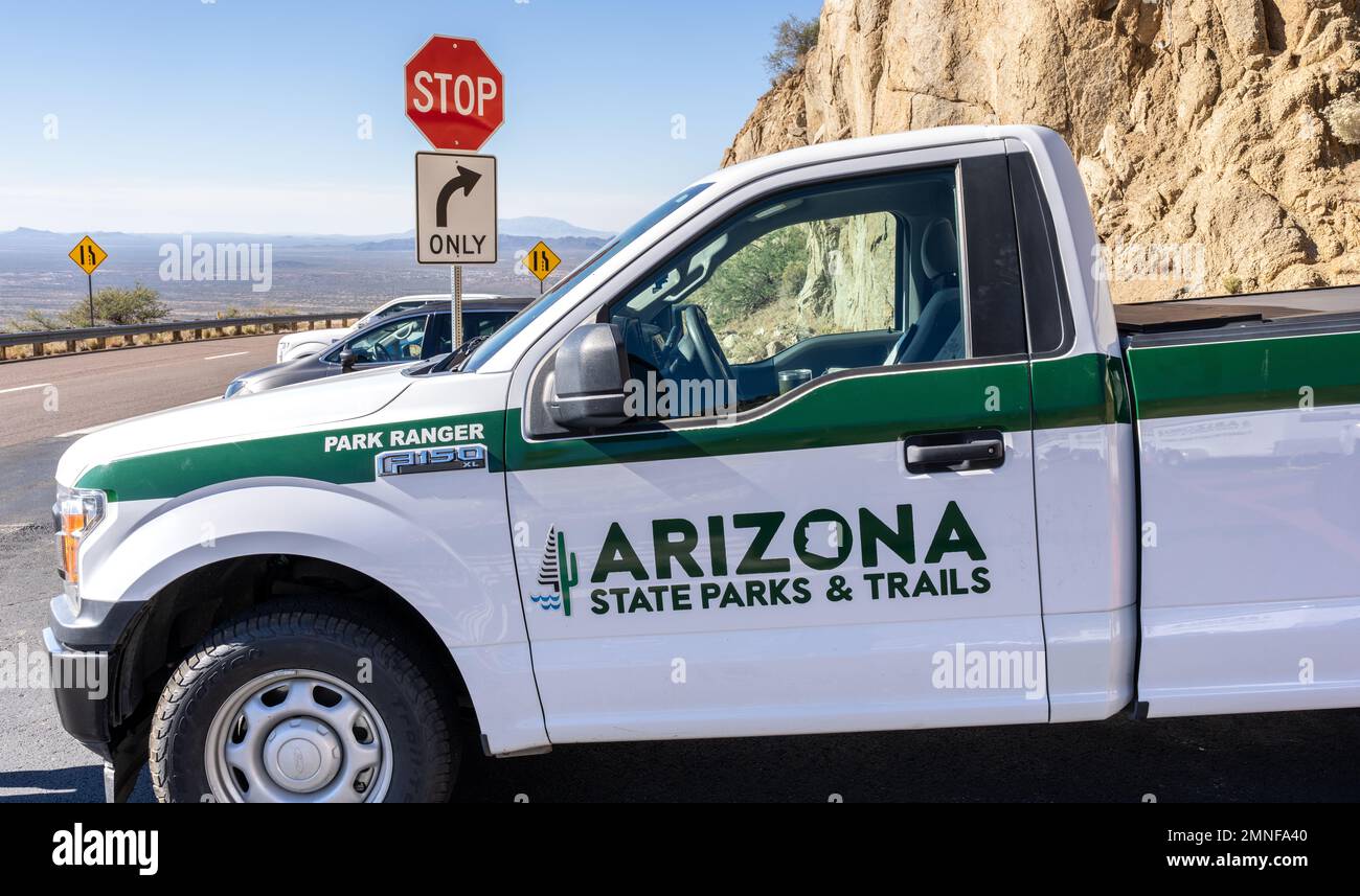 Yarnell, A - Nov. 17, 2022: Arizona State Parks and Trails Park Ranger ...