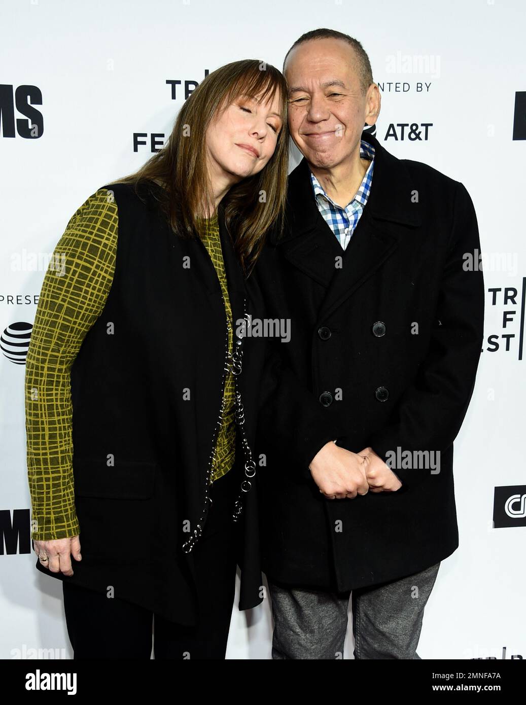 Actor Gilbert Gottfried, left, actress Laraine Newman attend the ...