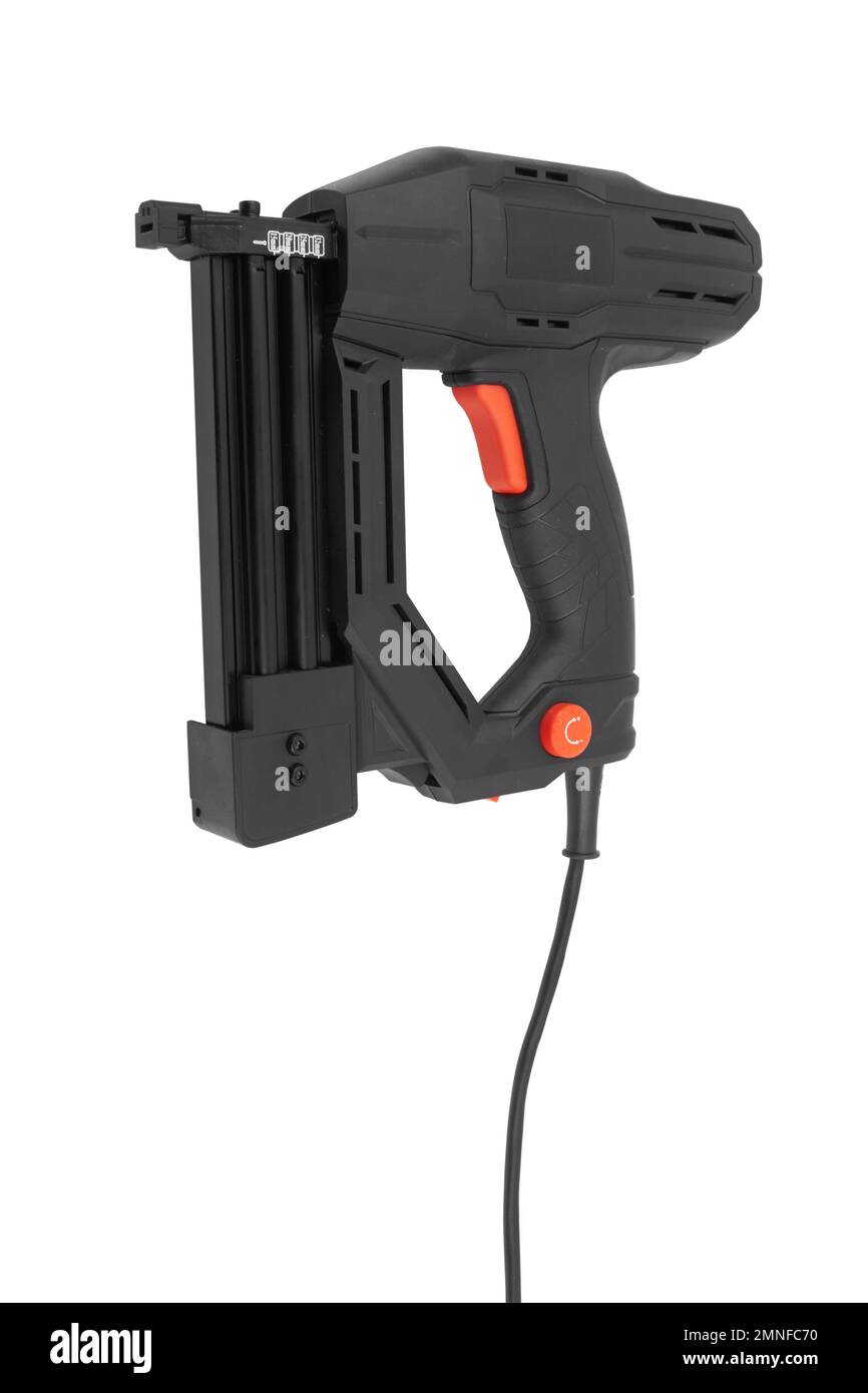 Electric stapler machine Cut Out Stock Images & Pictures - Alamy