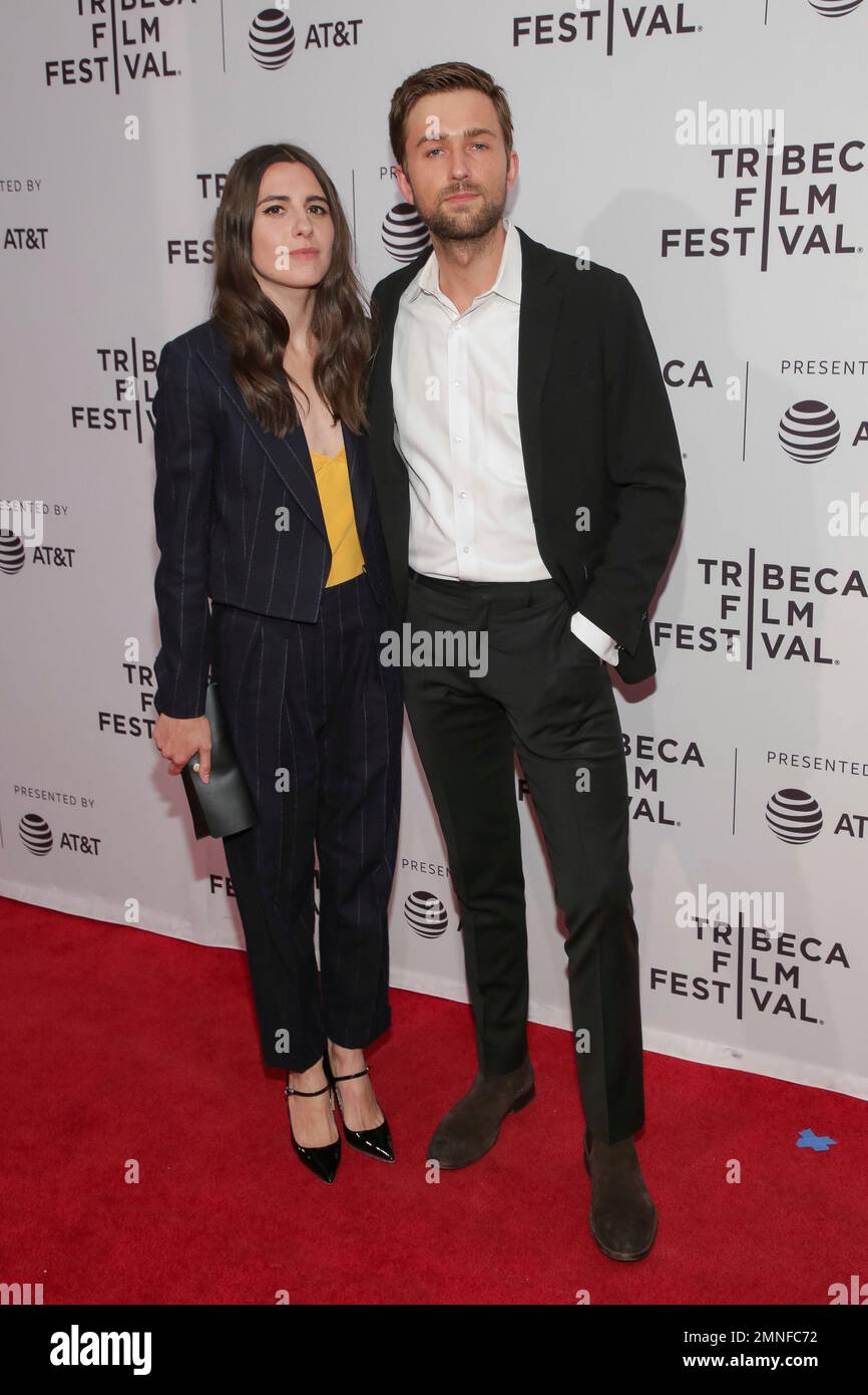 Actors Marianne Rendon, left, and Brandon Sklenar attend a screening of ...