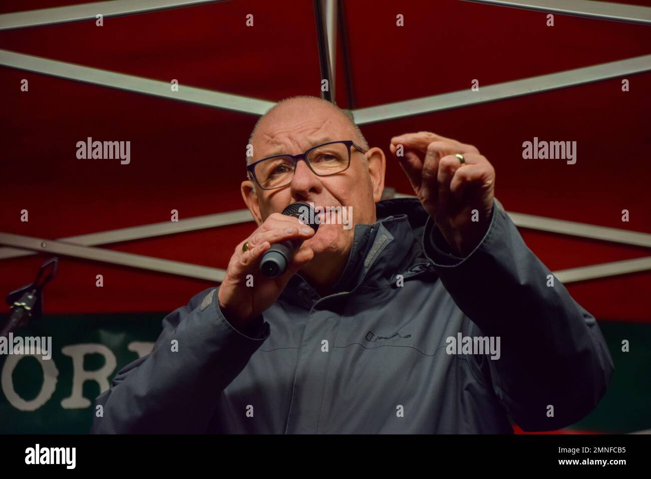London, UK. 30th January 2023. Communication Workers Union (CWU ...