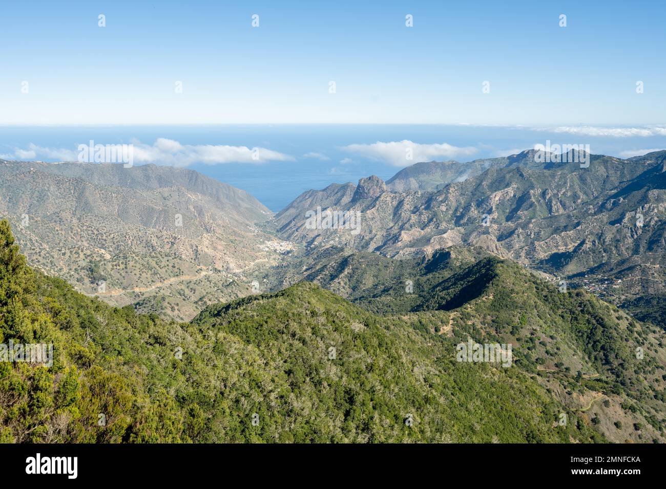 Cloud forest around the Raso de la Bruma over the Montana de la Arana ...