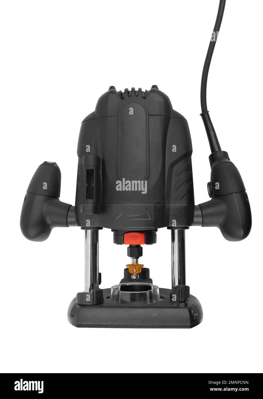 Milling machine for wood isolated on white background Stock Photo - Alamy