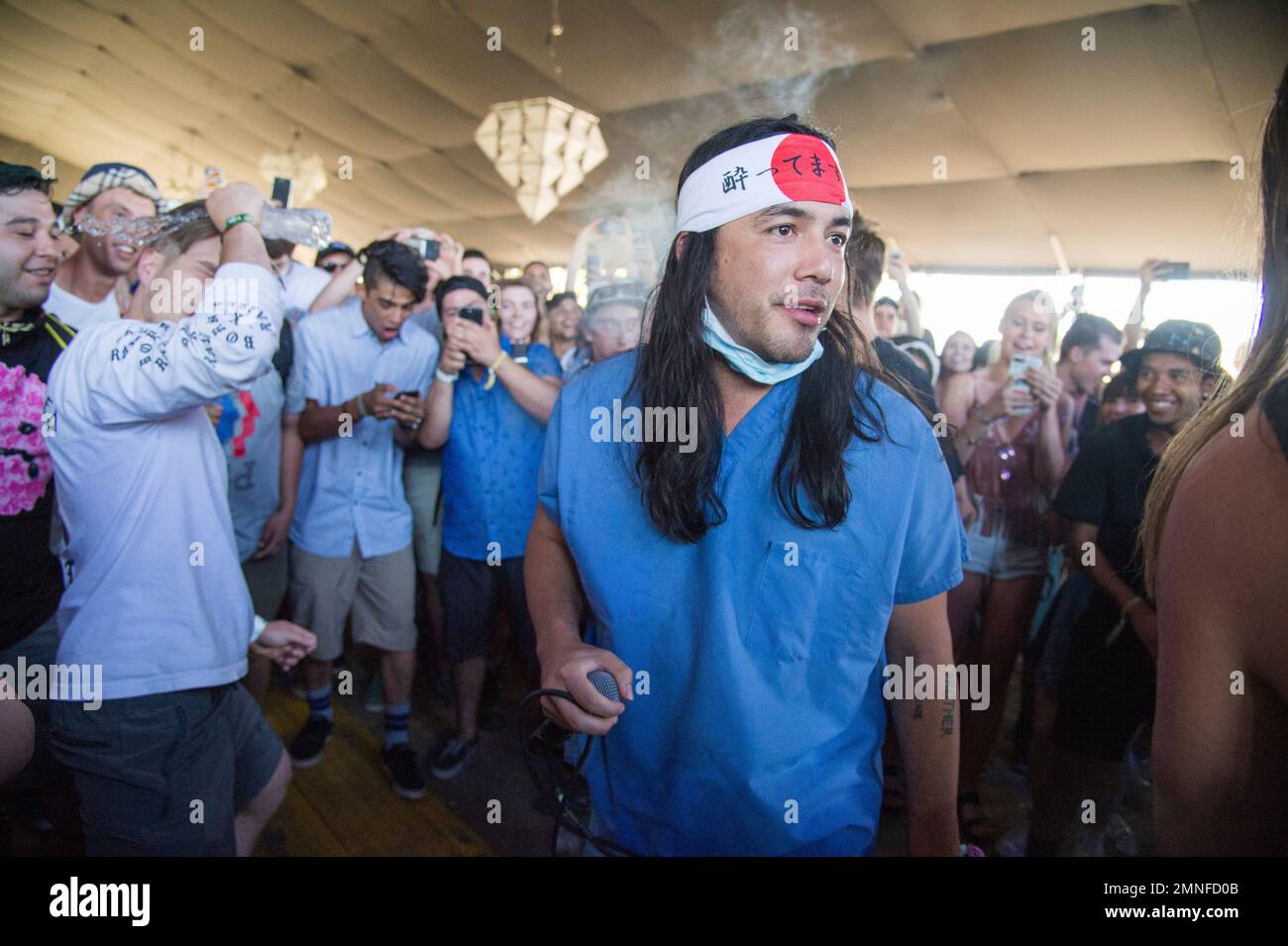 Zac Carper of Fidlar performs at the Coachella Music & Arts Festival at ...