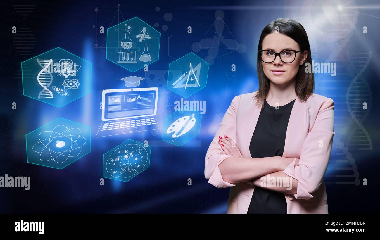 Old and young woman computer course hi-res stock photography and images ...