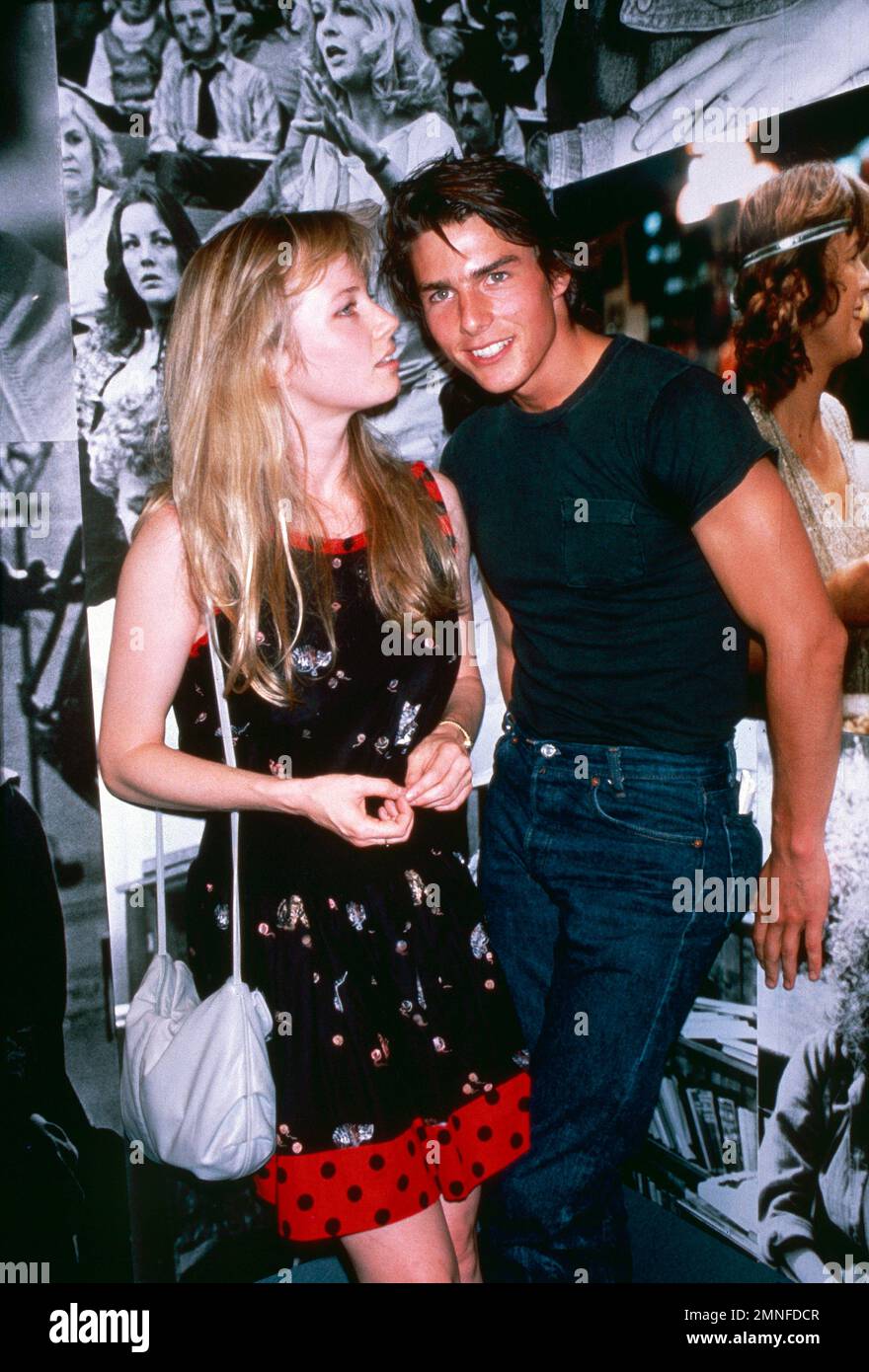 Ca Usa Rebecca De Mornay And Tom Cruise Circa Late 1980s Ref Lmk30
