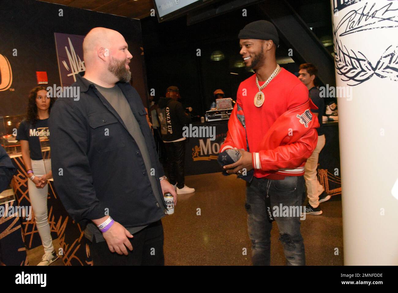 New York, USA. 30th Jan, 2023. Daniel Gamache (Mache) and Rapper ...