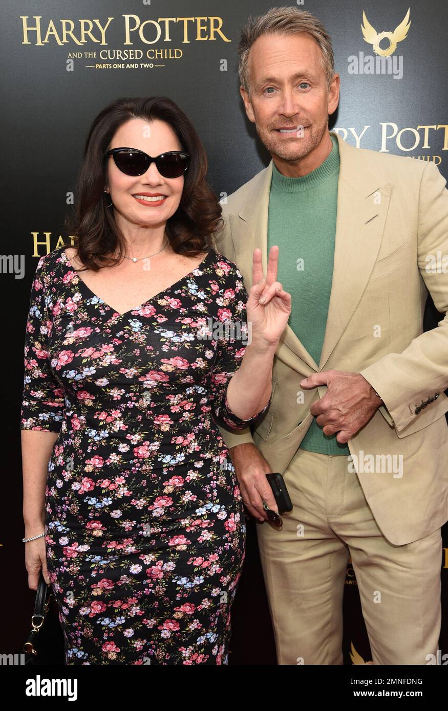 Fran Drescher and Peter Marc Jacobson attend the "Harry Potter and the ...