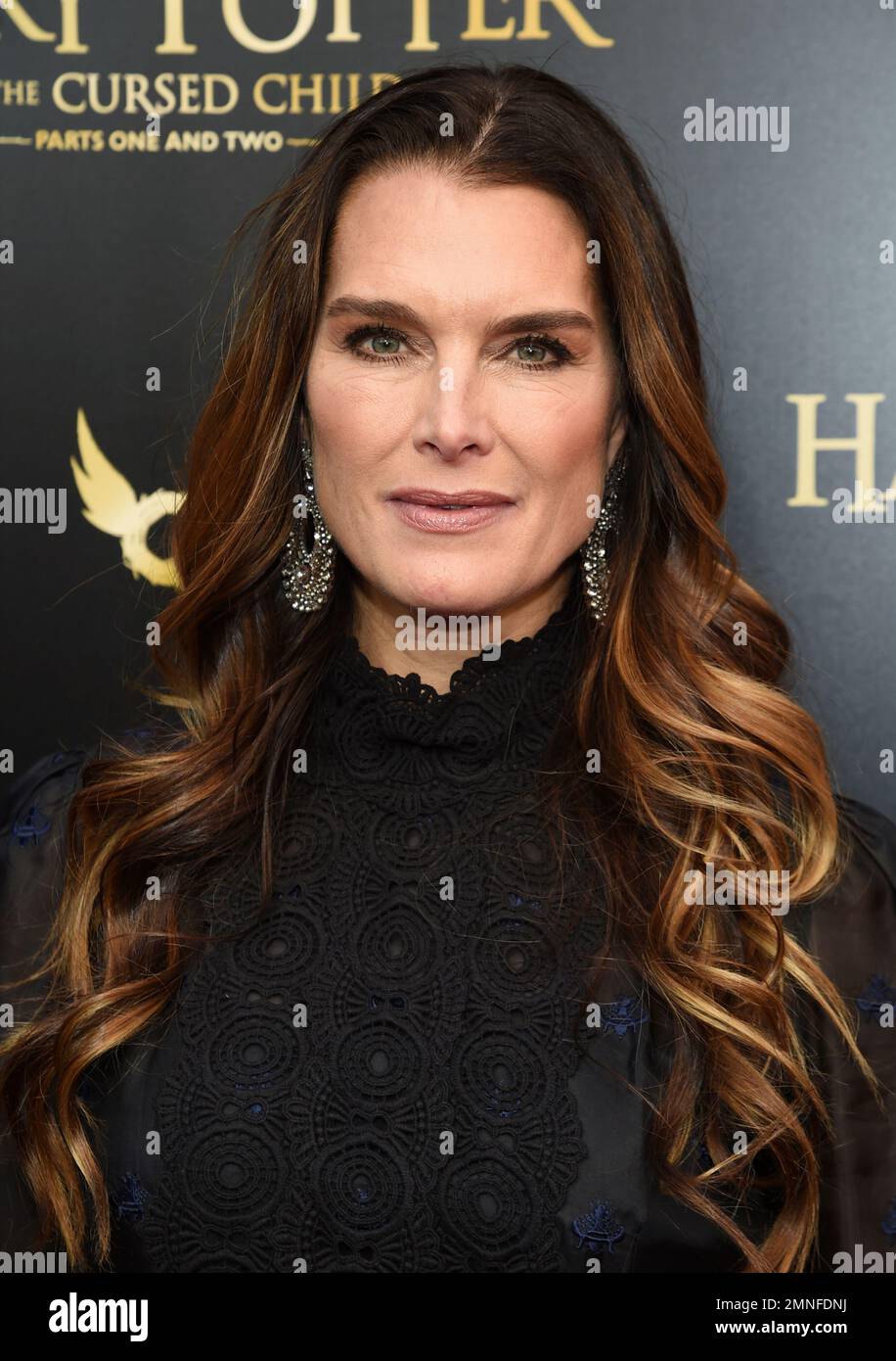 Brooke Shields attends the "Harry Potter and the Cursed Child" Broadway ...