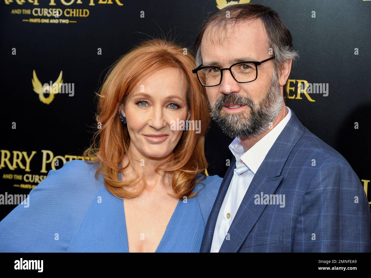 Author J.K. Rowling and husband Neil Murray attend the "Harry Potter ...