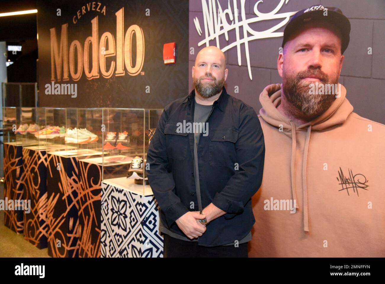 New York, USA. 30th Jan, 2023. Artist Daniel Gamache (Mache) attends ...