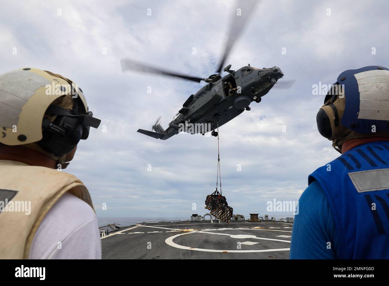 SOUTH CHINA SEA (Oct. 2, 2022) A Canadian Sikorsky CH-148 Cyclone ...