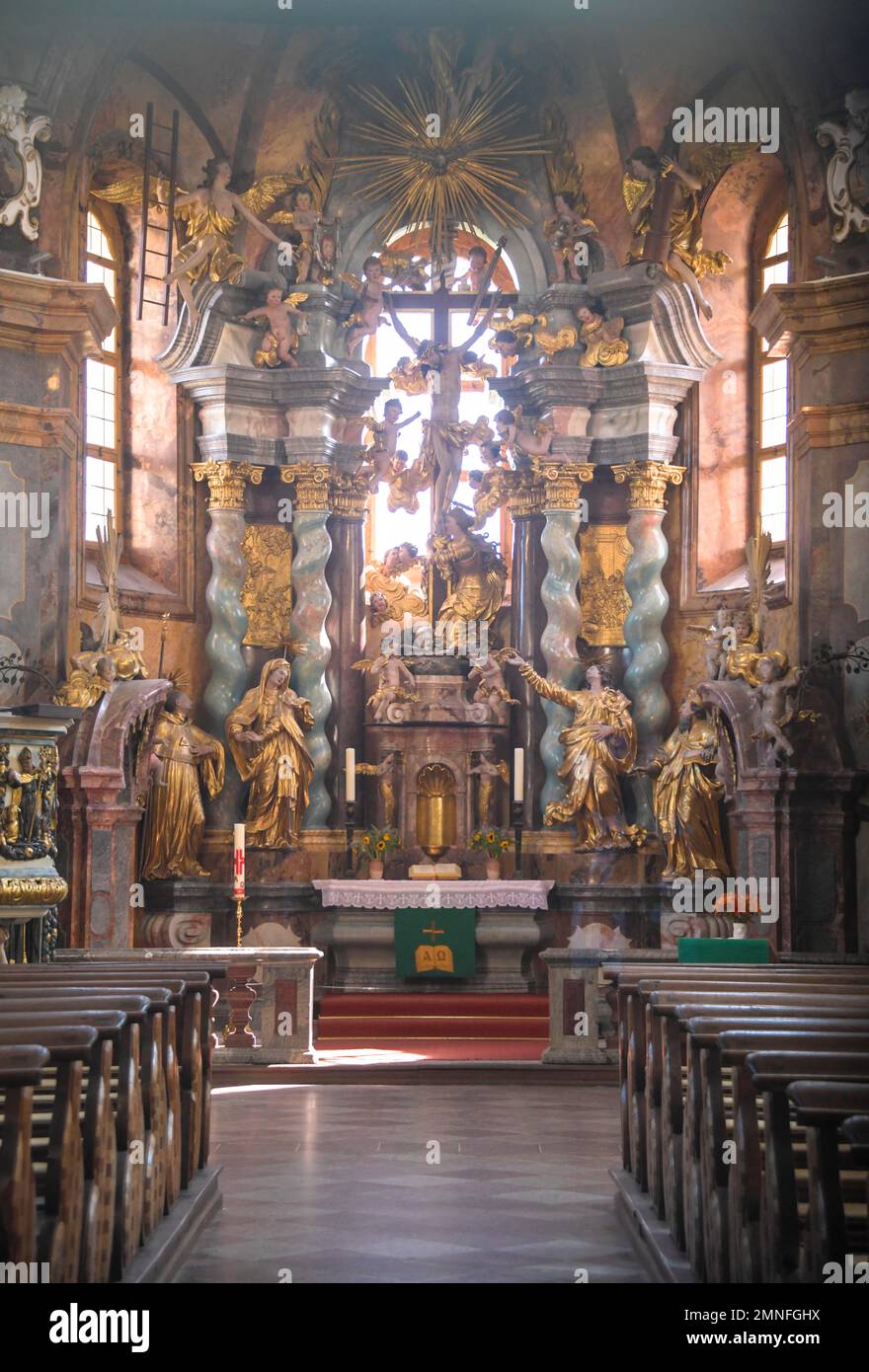 Protestant Parish Church of the Holy Cross, Monastery, Neuzelle ...