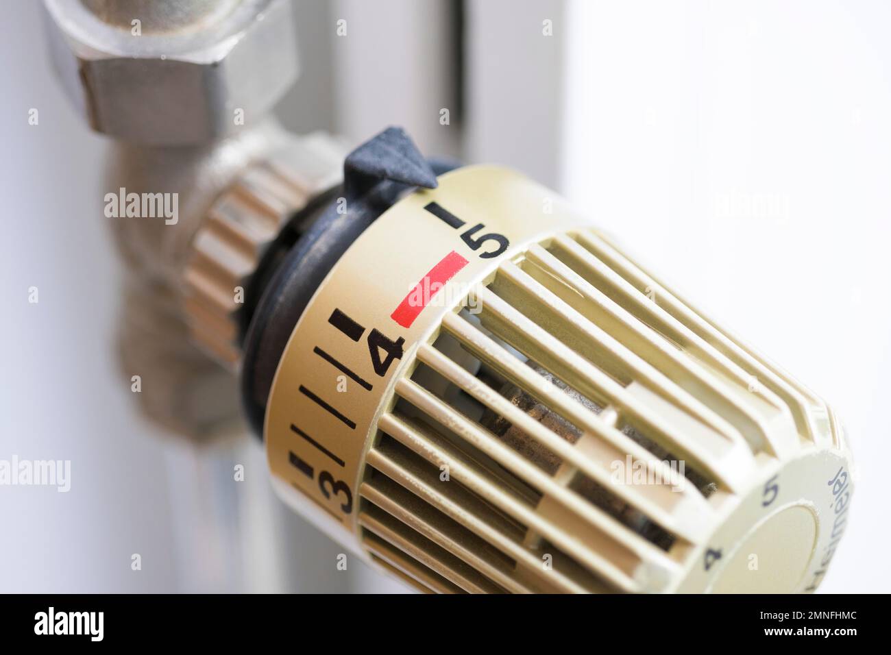 Heating thermostat, Germany Stock Photo - Alamy