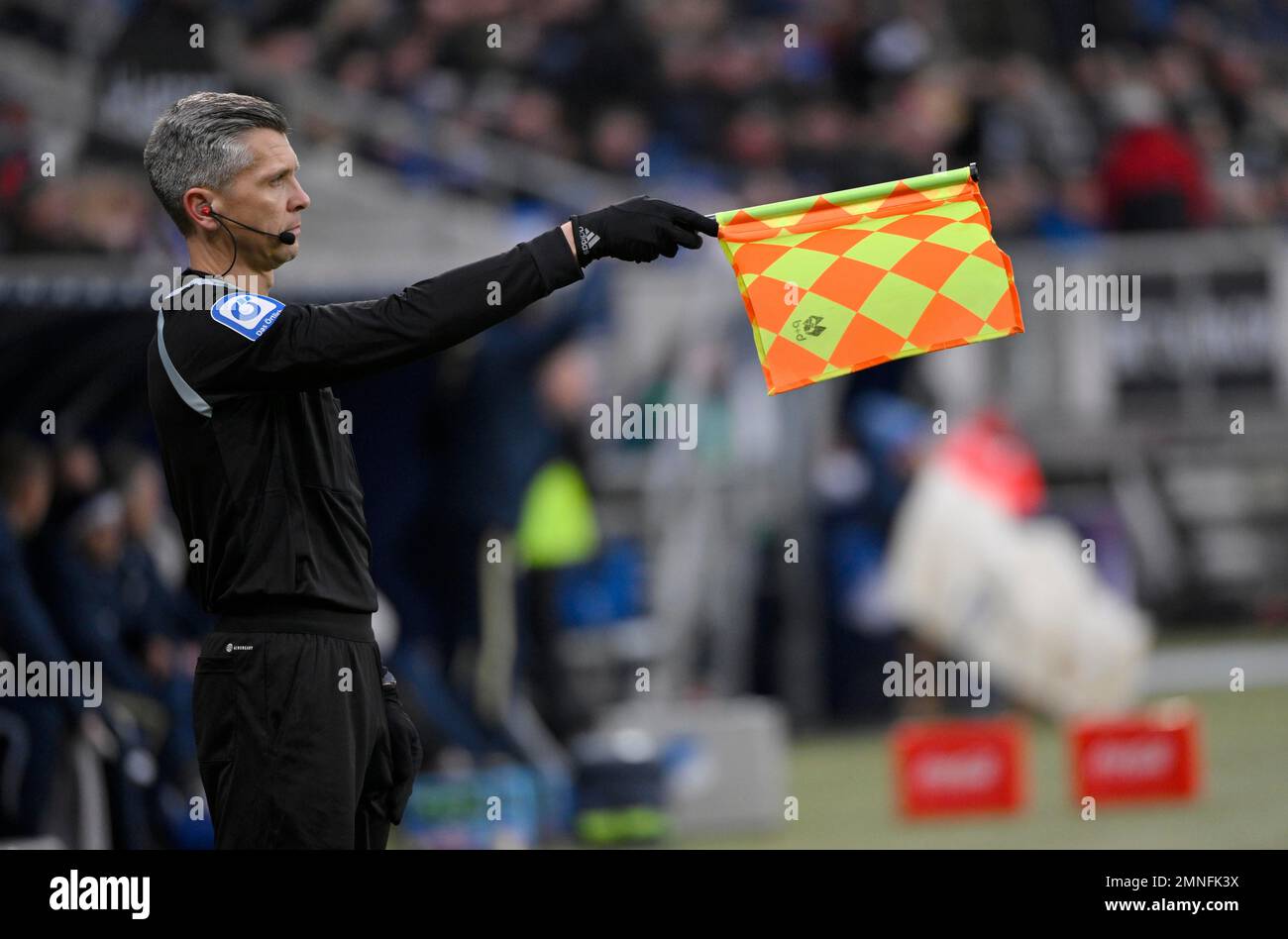 Offside flag hi-res stock photography and images - Alamy