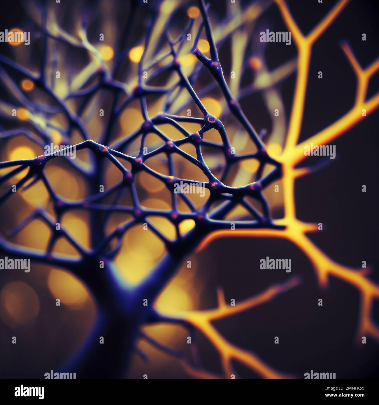 human cells, 3d, neural connections, Cellular Therapy. science background. Life and biology ...