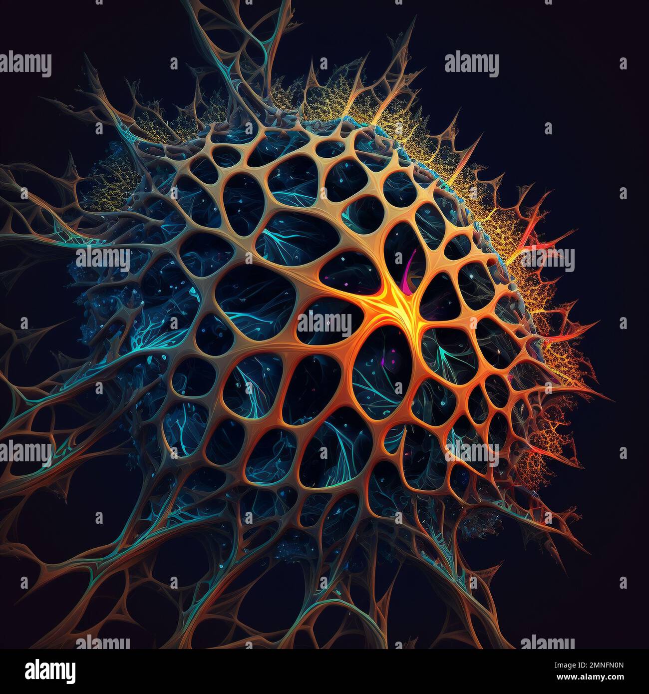 Human Cells 3d Neural Connections Cellular Therapy Science Background Life And Biology