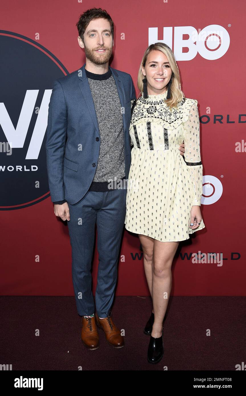 Thomas Middleditch and Mollie Gates attend the LA Premiere of ...