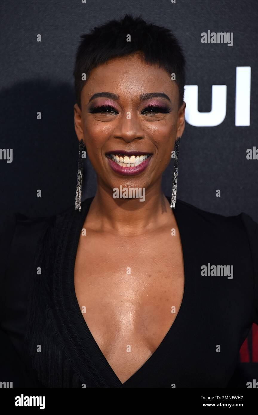 Cast member Samira Wiley arrives at the Los Angeles premiere of "The ...