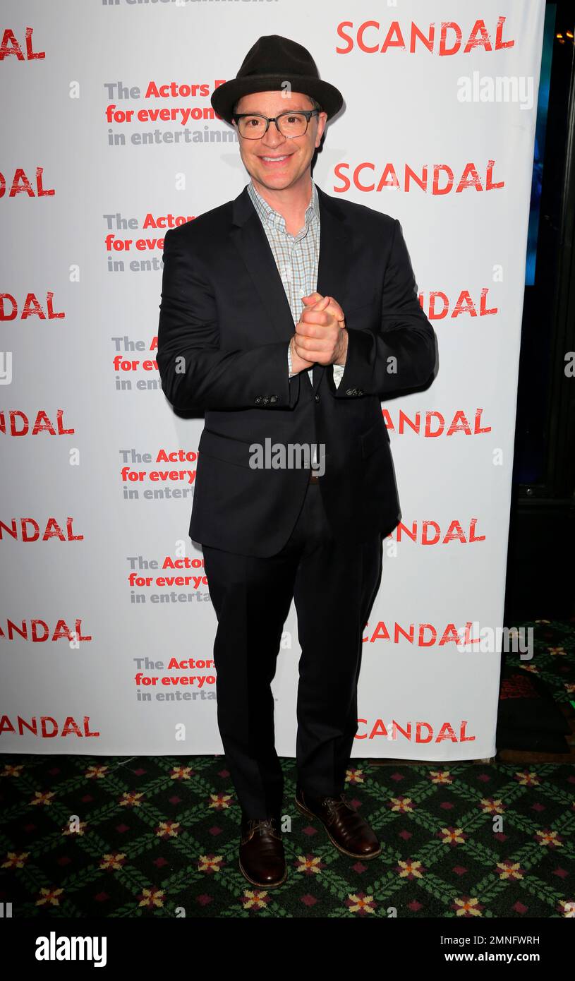 Joshua Malina, cast member of "Scandal" arrives at the live stage ...