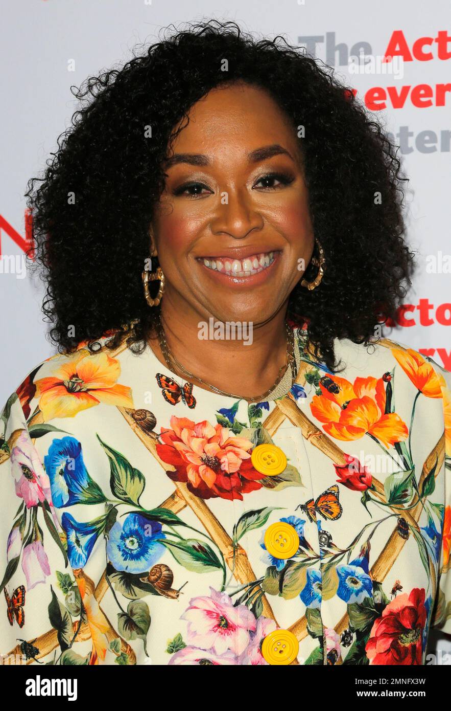 Shonda Rhimes arrives a the live stage reading of the series finale of ...