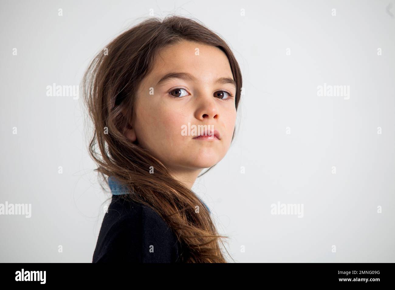 Brooklynn Prince poses for a portrait on Tuesday, Nov. 28, 2017, in New ...
