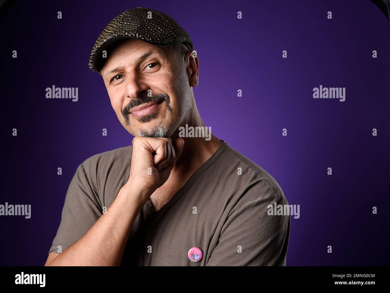 Iranian-American comedian and actor Maz Jobrani poses for a portrait on ...