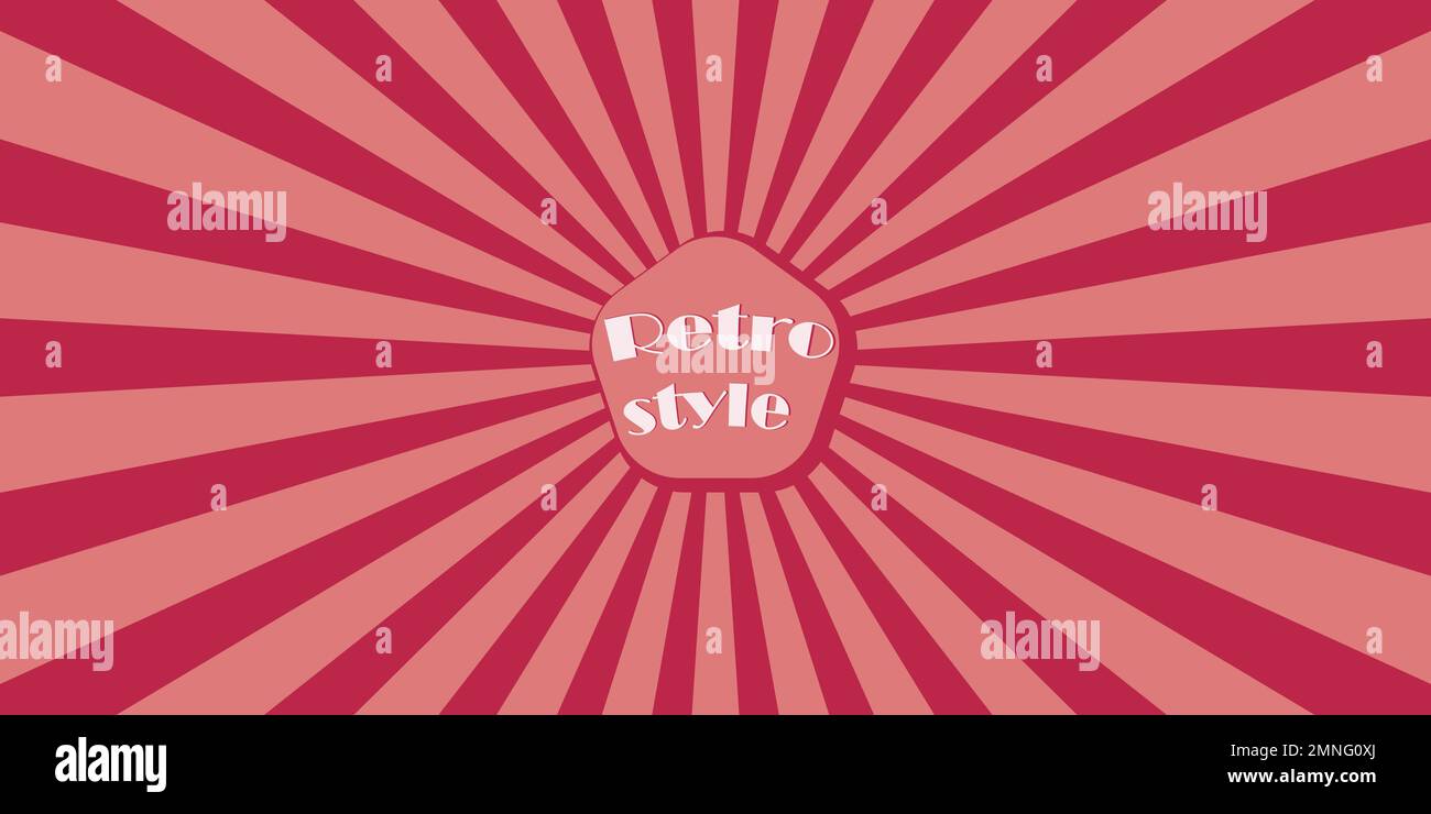 Hippie background of the 70s, optical art. Vector texture in retro ...