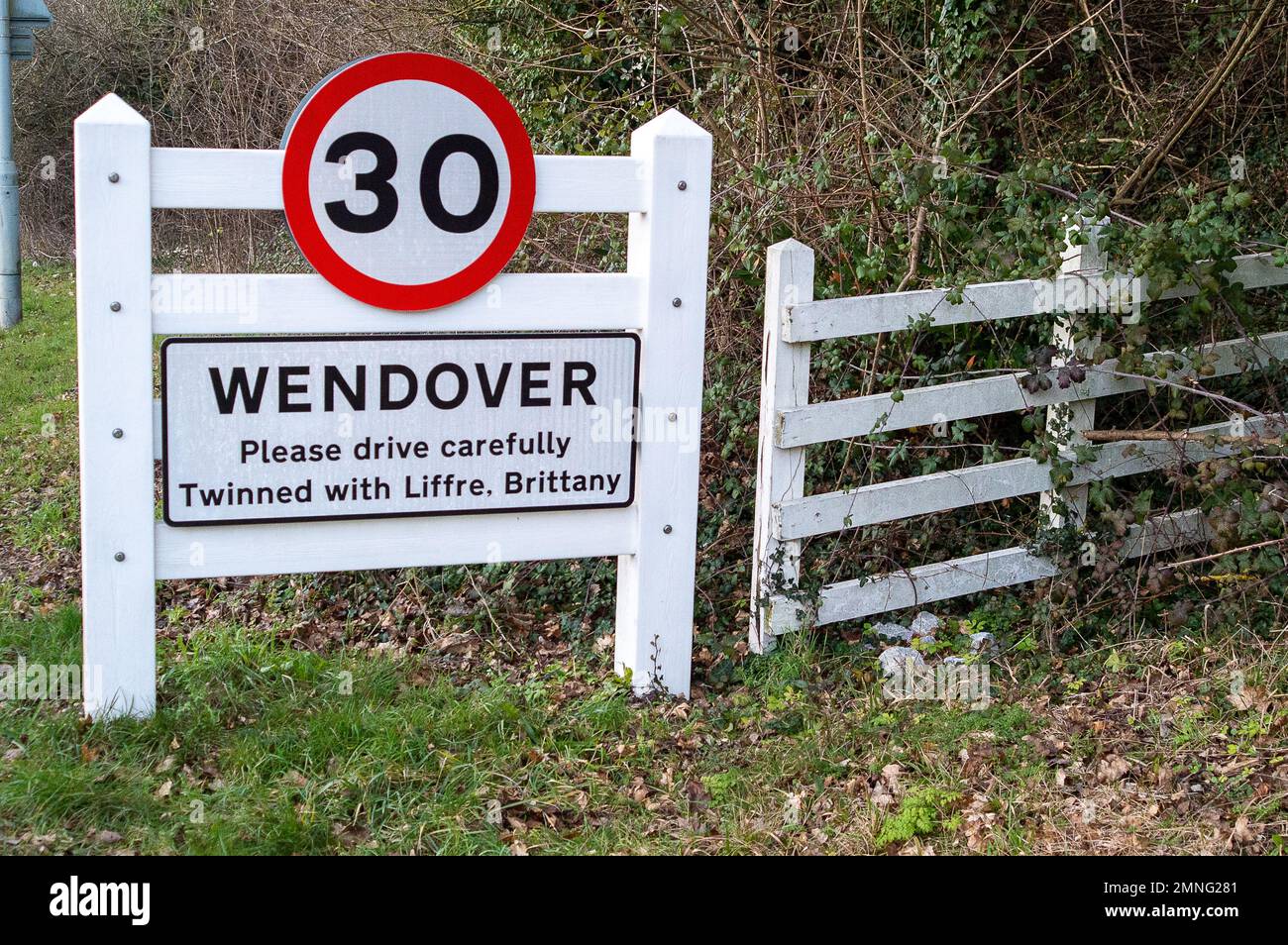 Wendover, Buckinghamshire, UK. 30th January, 2023. Parts of Wendover ...